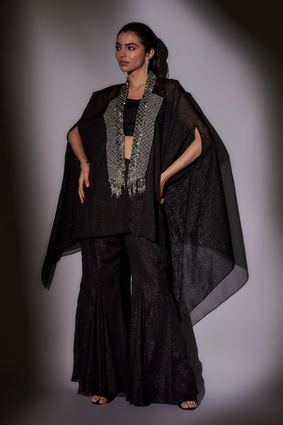 Ash Cape Set – Ajiesh Oberoi